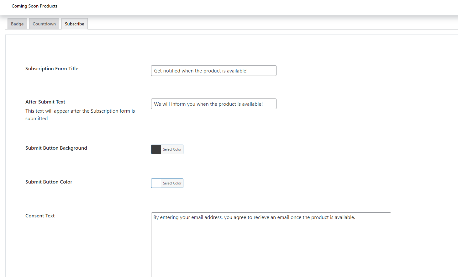 Woo Coming Soon Products - GrandPlugins