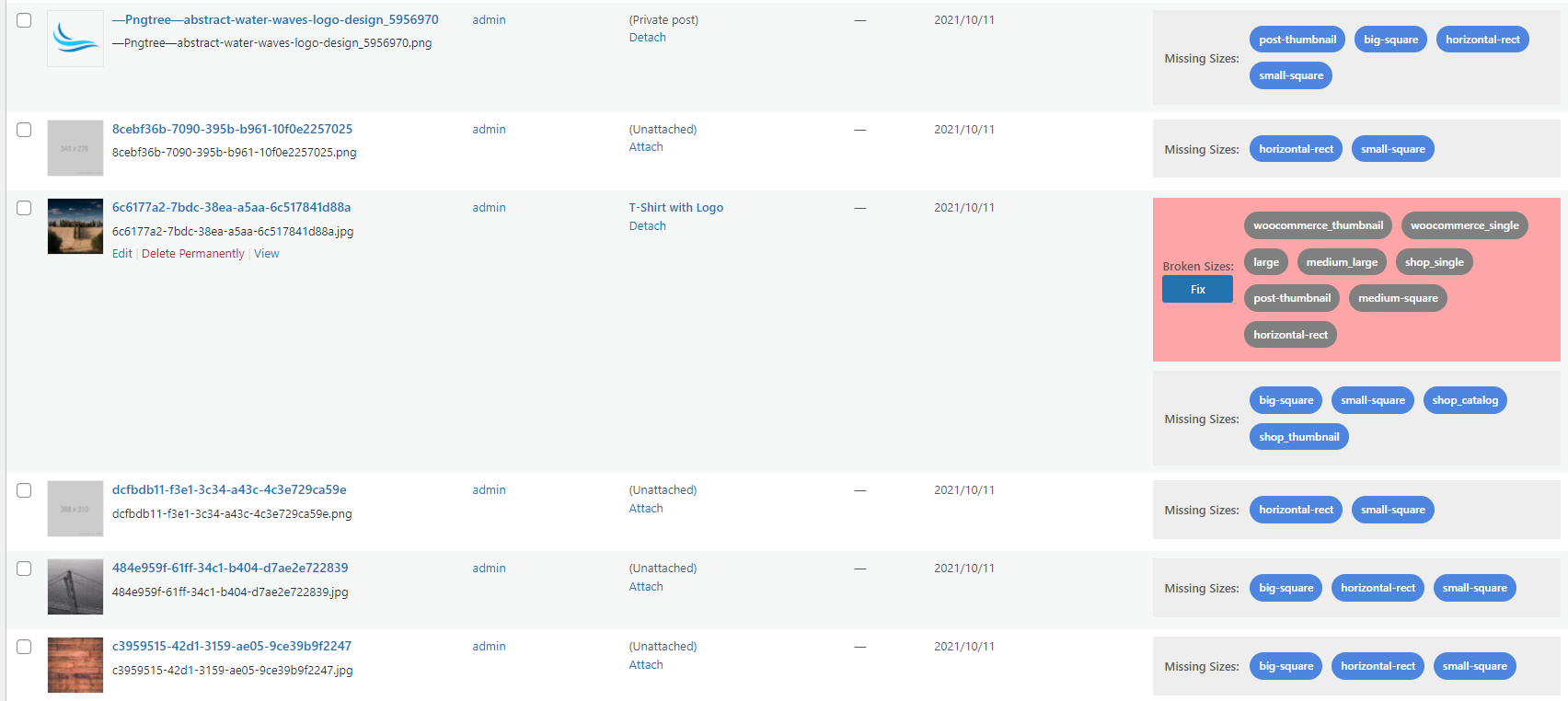 Image Sizes Controller - GrandPlugins